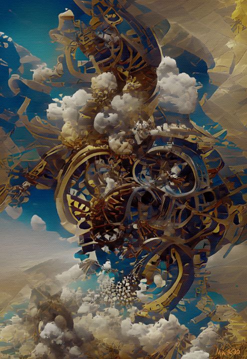 Time Ship - Distorted View Imagery - Digital Art & AI, Abstract, Other ...