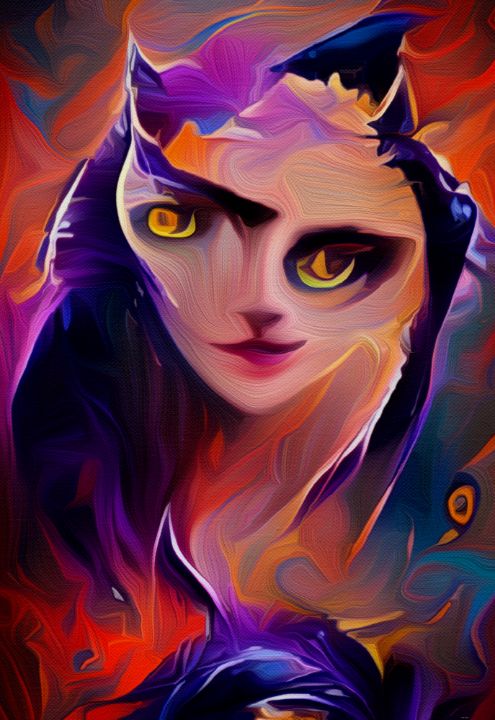 Queen Morgana - Distorted View Imagery - Digital Art & AI, Fantasy ...