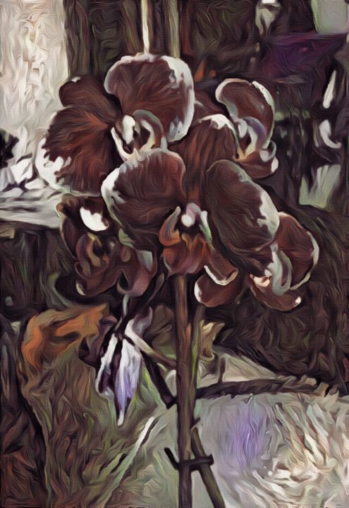 Iris - Distorted View Imagery - Digital Art & AI, Flowers, Plants ...