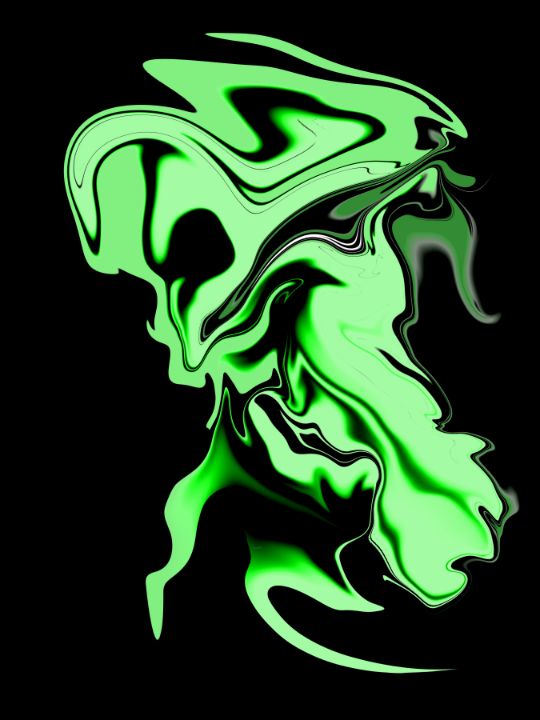 Ghost Rider - Distorted View Imagery - Digital Art & AI, Abstract ...