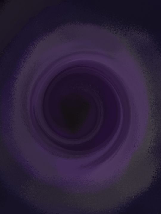 Purple Vortex - Distorted View Imagery - Digital Art & AI, Abstract ...