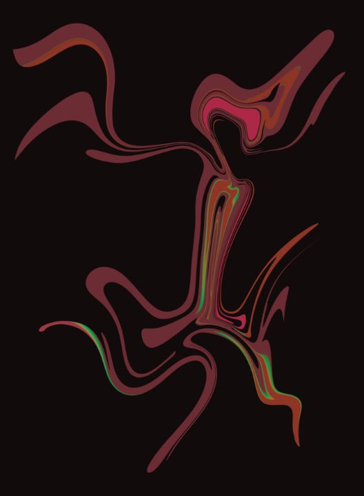 Dancing Ghost Fire - Distorted View Imagery - Digital Art & AI ...