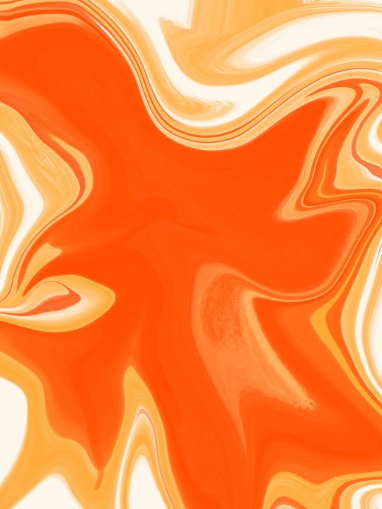 Orange Juice - Distorted View Imagery - Digital Art & AI, Abstract ...