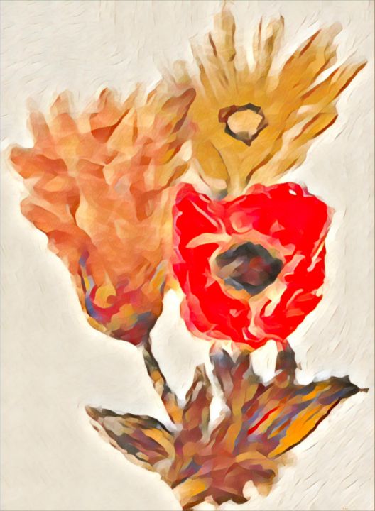 Country Livin' - Distorted View Imagery - Digital Art & AI, Flowers ...