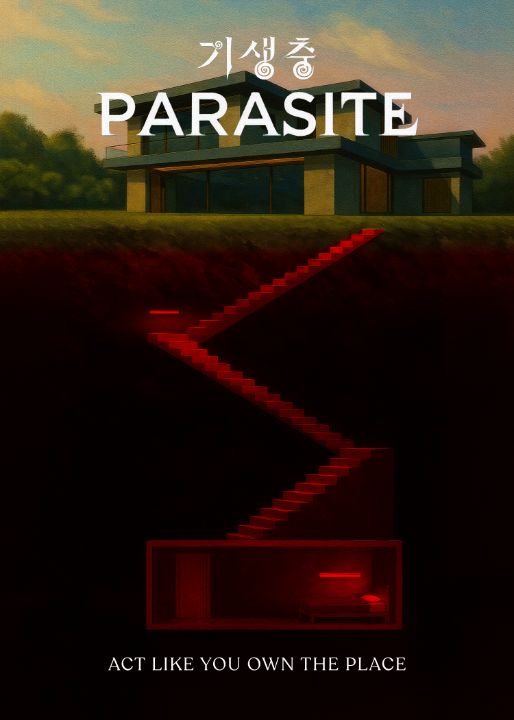Parasite Basement Staircase Poster - Enea Kelo - Paintings & Prints ...