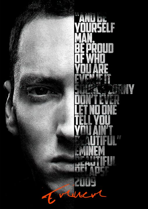 Eminem Inspirational quote - Enea Kelo - Paintings & Prints ...
