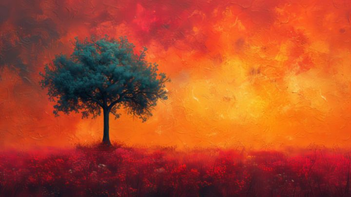 Lone Tree Surrealism - Enea Kelo - Digital Art & AI, Fantasy ...
