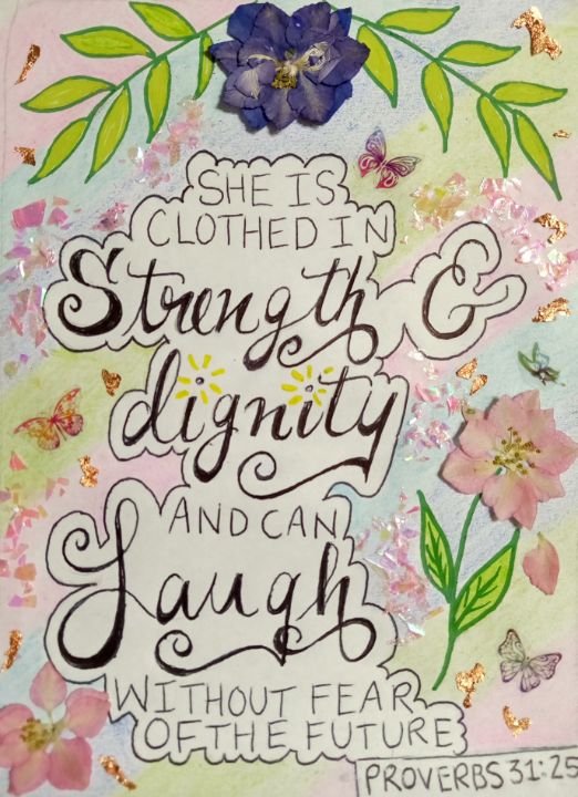 Godly Woman - Faith, Hope, Create - Drawings & Illustration, Religion ...