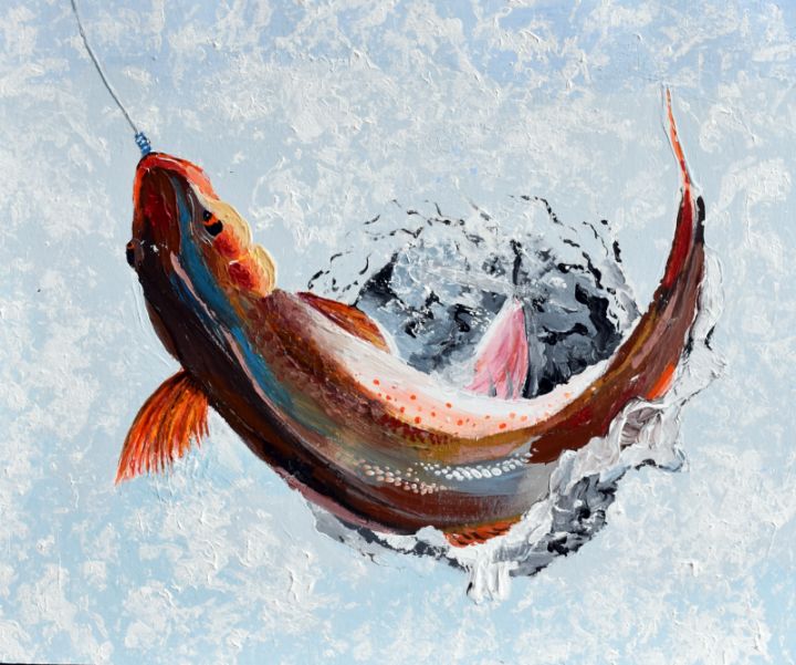 Arctic Char - Alex H. Art - Paintings & Prints, Animals, Birds, & Fish ...
