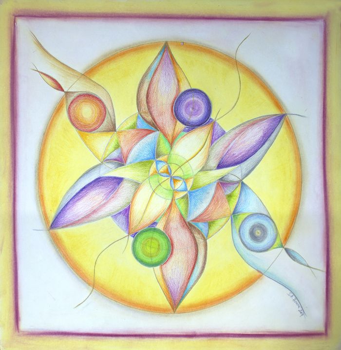 Mandala - Soul Design - Drawings & Illustration, Abstract, Irregular ...