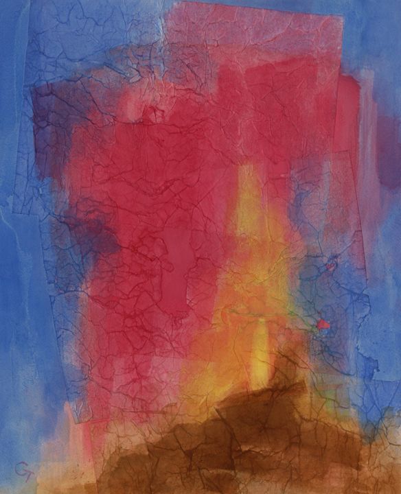 Angel and Person - Gene Talbott - Paintings & Prints, Abstract, Color ...