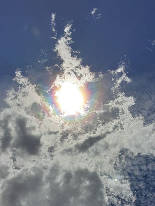 Rainbow Sun, cloud iridescence - Double-K Artistry - Photography ...