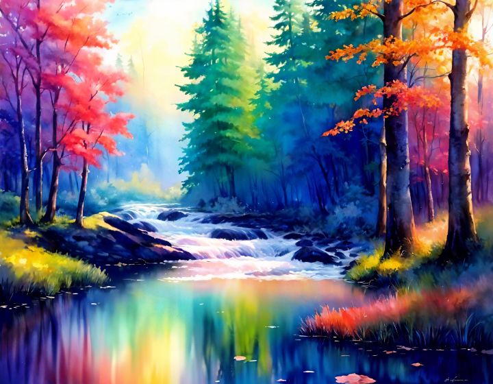 Rivers Traditional Art Rivers In Famous Paintings | DailyArt Magazine