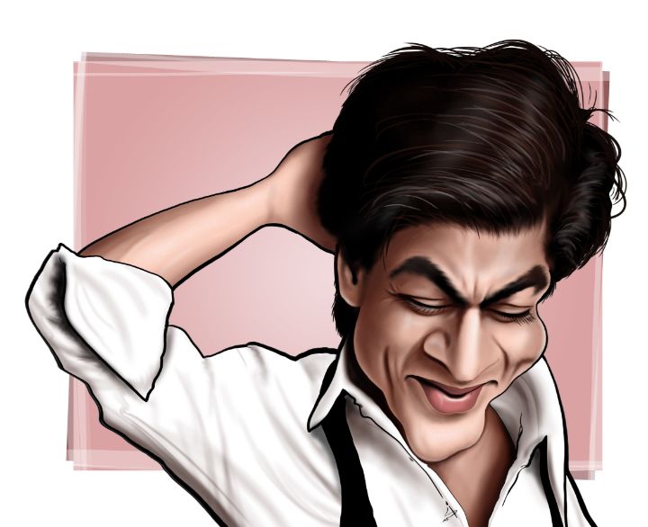 Shah Rukh Khan comics - alhedart - Digital Art & AI, People & Figures ...