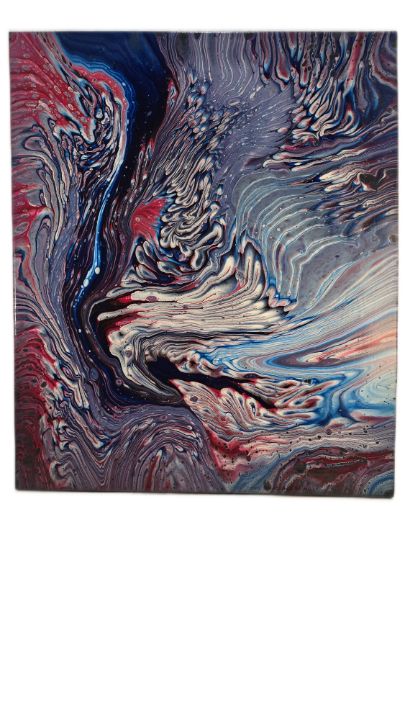 Red, White and Blue - Glorious Colors by Annie - Paintings & Prints ...