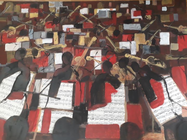 PROVA DI ORCHESTRA - Ettore Sassi - Paintings & Prints, People ...