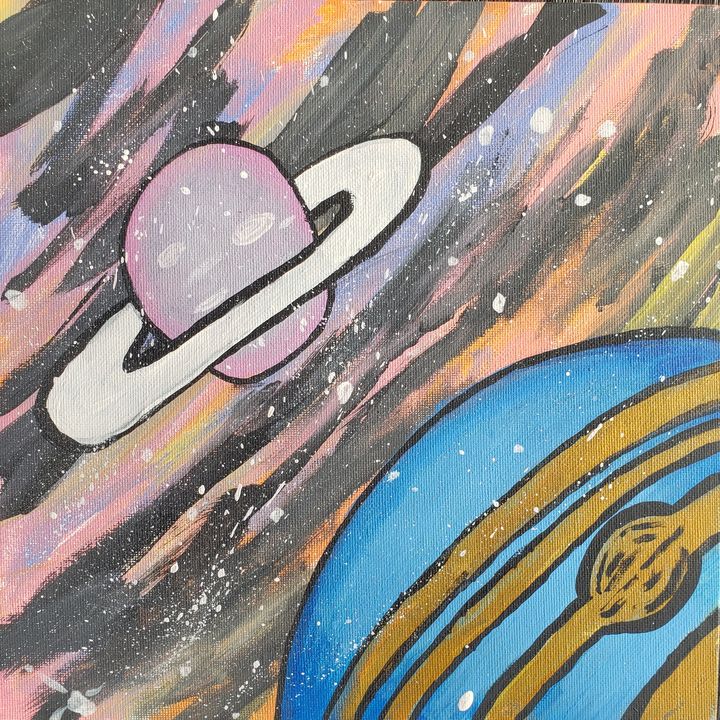 Planet Kayla - JK Massaro - Paintings & Prints, Astronomy & Space ...