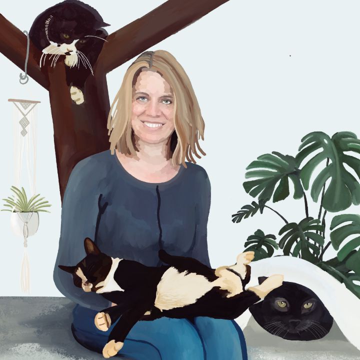 Trio - Kemi J - Digital Art & AI, Animals, Birds, & Fish, Cats ...