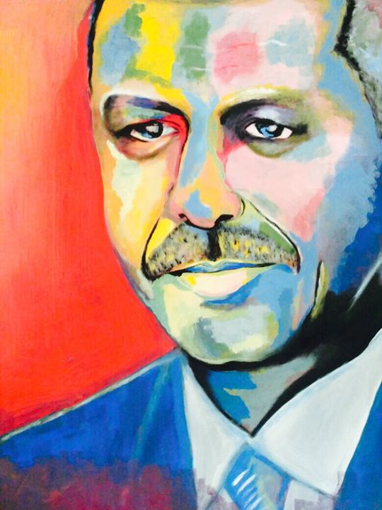 Erdogan For Turkey - RR art - Paintings & Prints, People & Figures ...