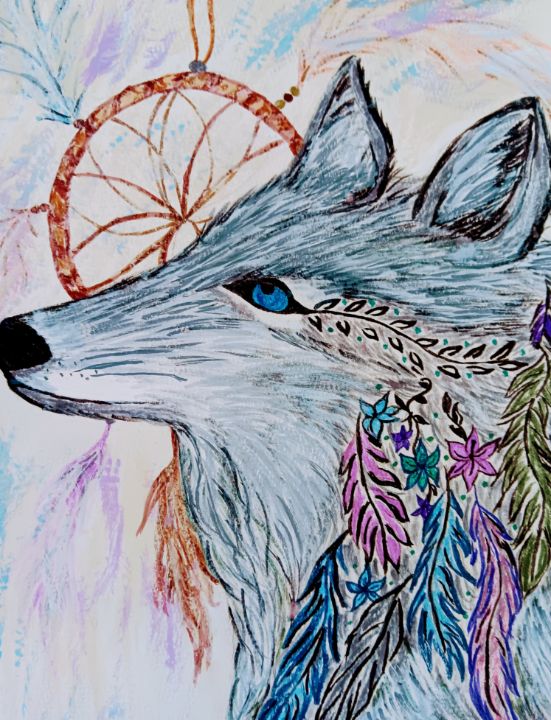 Dream Spirit - Danielle Simpson - Paintings & Prints, Ethnic, Cultural ...