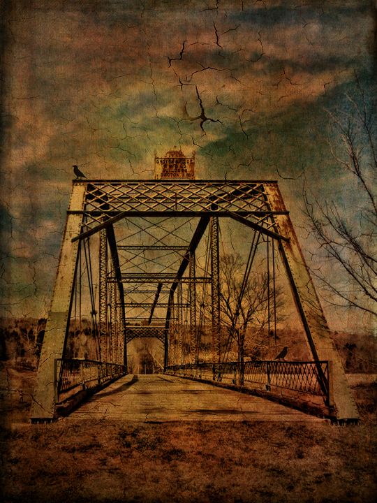 1897 Bridge over Neversink River - Pine Singer Photographic Art ...