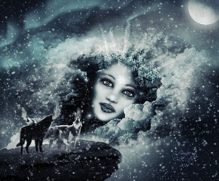 Snow Queen - Connie's Creepy Corner - Drawings & Illustration, Fantasy ...