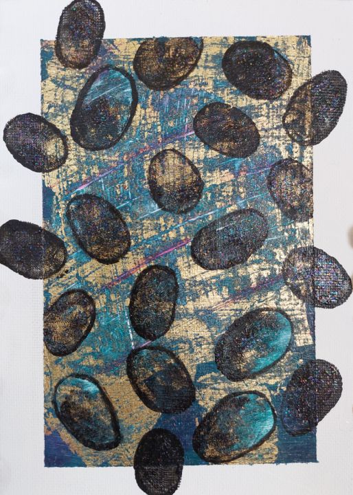 Fingerprints - Artistshaikhahkaseb - Paintings & Prints, Abstract ...