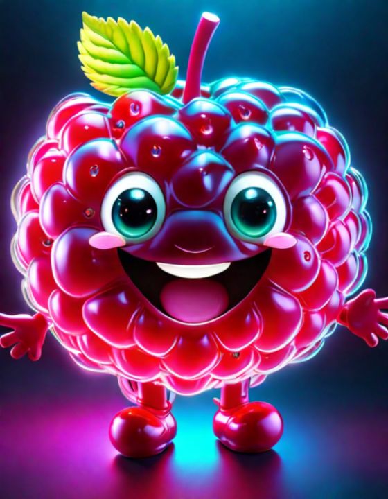 Raspberry - Fine Art VIP club - Digital Art & AI, Food & Beverage ...