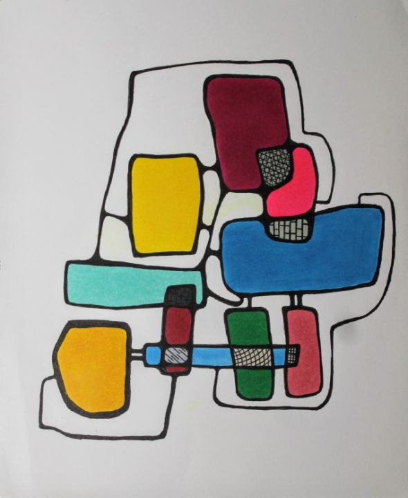 11 x 14 in Untilted Abstract - Matthew Heard - Drawings & Illustration ...