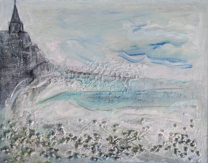 Storm Porthleaven - Donnette Levine Bufton - Paintings & Prints ...