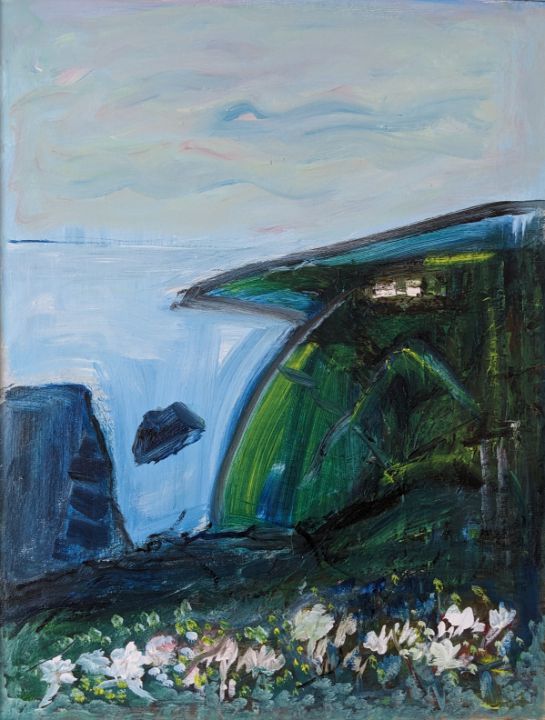 'A glass of wine' - Donnette Levine Bufton - Paintings & Prints ...