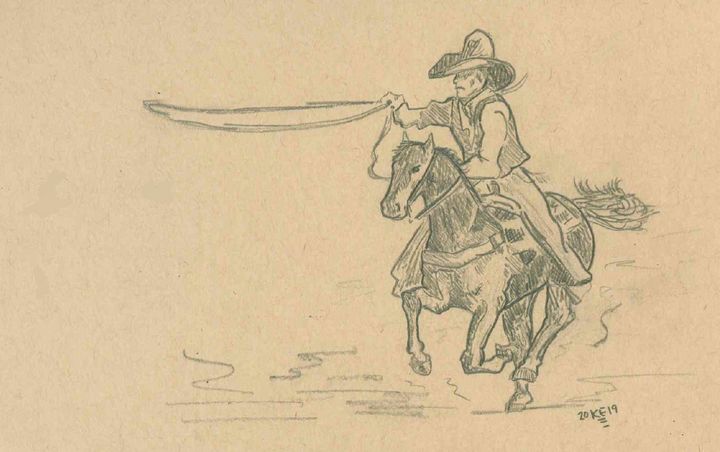 Super Looper - Pieces of Texas by Karina - Drawings & Illustration ...