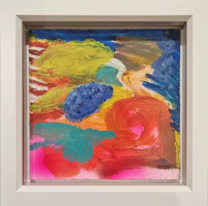 ABSTRACT SEASCAPE SIDMOUTH PAINTING - nigelwatersart - Paintings ...