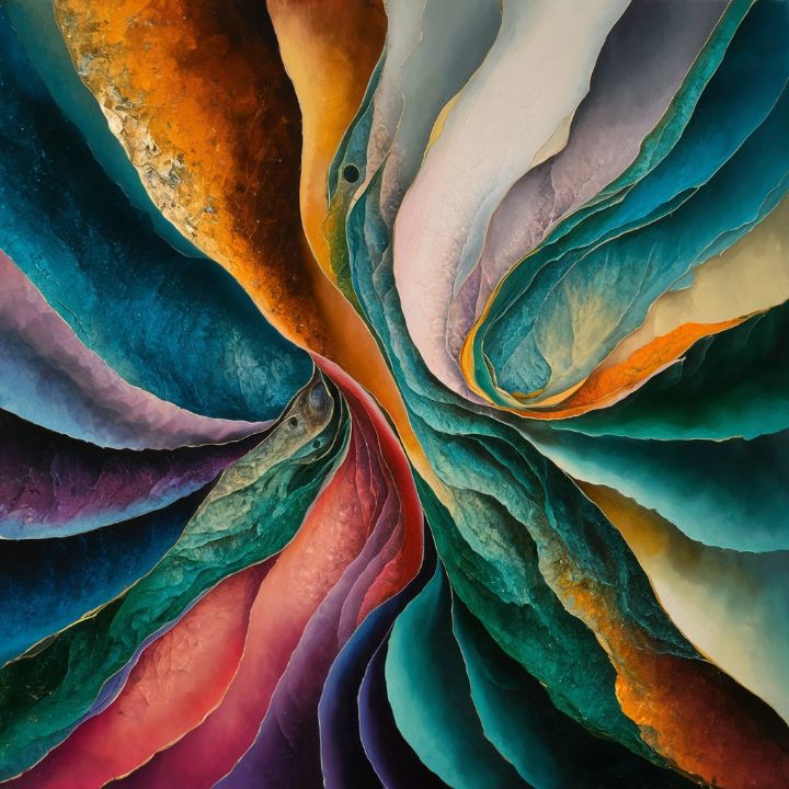 Ethereal Abstraction - Amazingart Mary - Digital Art & AI, Abstract ...