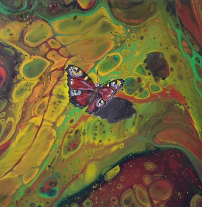 Schmetterling - Denis Belyaev's Appliqué - Paintings & Prints, Animals ...