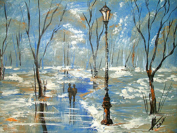 Winter Frost - Collin A. Clarke - Paintings & Prints, Landscapes ...