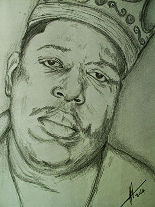 Notorious Big Art - Collin A. Clarke - Drawings & Illustration, People ...