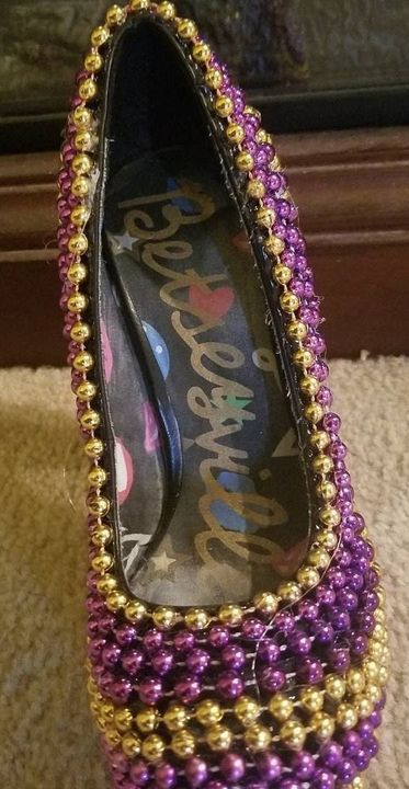 Tiger shoe - Creole Lady Art - Crafts & Other Art, Beadwork - ArtPal