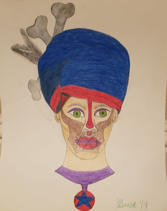 Creole Lady Voodoo - Creole Lady Art - Drawings & Illustration, Ethnic ...