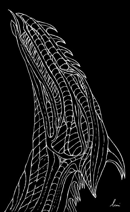Dragon - inverted - Luis's art gallery - Drawings & Illustration ...