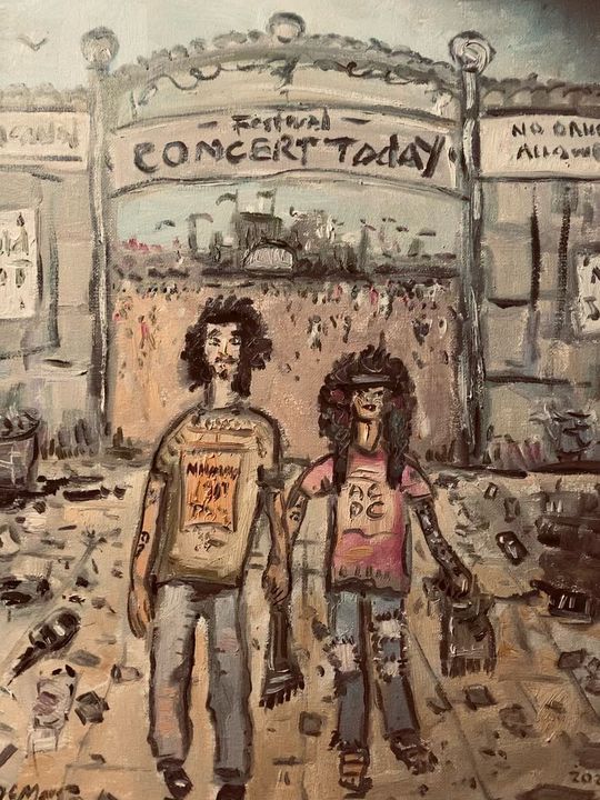 Concert Aftermath - davidpauldemars.com - Paintings & Prints, Flowers ...