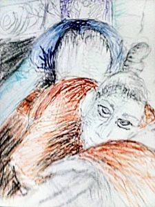 A witch and her pet - Snoopys - Drawings & Illustration, Fantasy ...