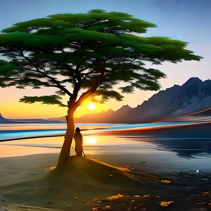 Best sunset scene - Sajib's Gallery - Digital Art & AI, Landscapes ...