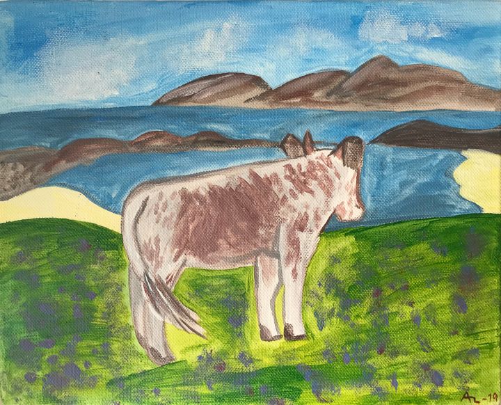The dramatic cow - artofalliSweden - Paintings & Prints, Animals, Birds ...