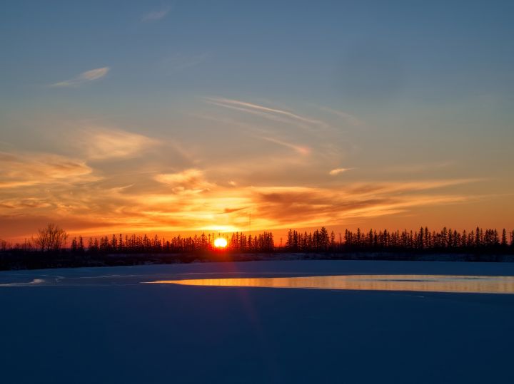 WINTER PRAIRIE SUNSET - NATURE WILD PHOTOGRAPHY - Photography ...