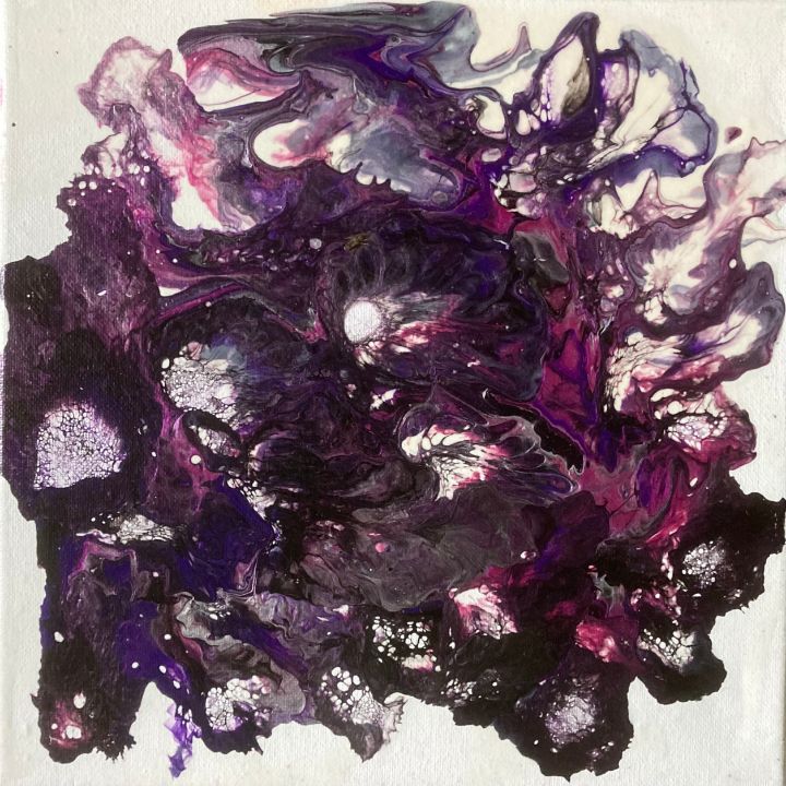 "Purple Nightmare" by Nancy - The Art Posse - Paintings & Prints ...