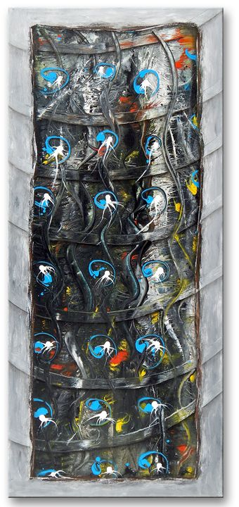 Nr.22 - Ioannis Tsaousidis paintings - Paintings & Prints, Abstract ...