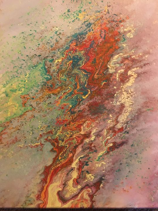 “Rose World” # 58 original - Chris Link Art - Paintings & Prints ...