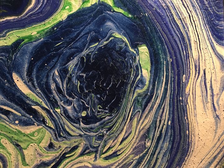 “Blue Marble” #23 original - Chris Link Art - Paintings & Prints ...