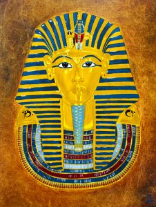 "The Mask Of Tut-Ankh-Amun" - Tuff Life King - Paintings & Prints ...